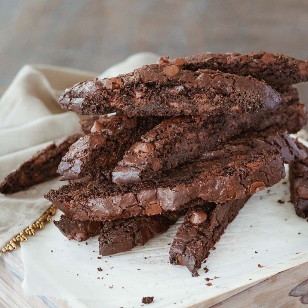 Triple Chocolate Biscotti - thekitchensinkblog.com